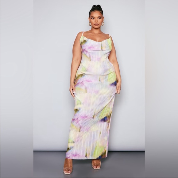 PrettyLittleThing | Dresses | Prettylittlething Pastel Maxi Dress ...